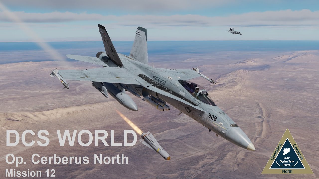 DCS World - Operation Cerberus North Campaign - M12 [VR] - YouTube