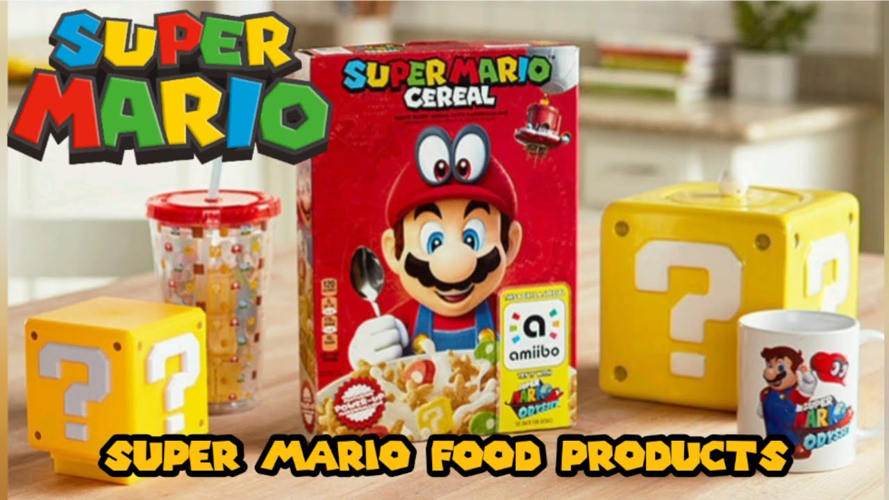 Super Mario Food Products - YouTube