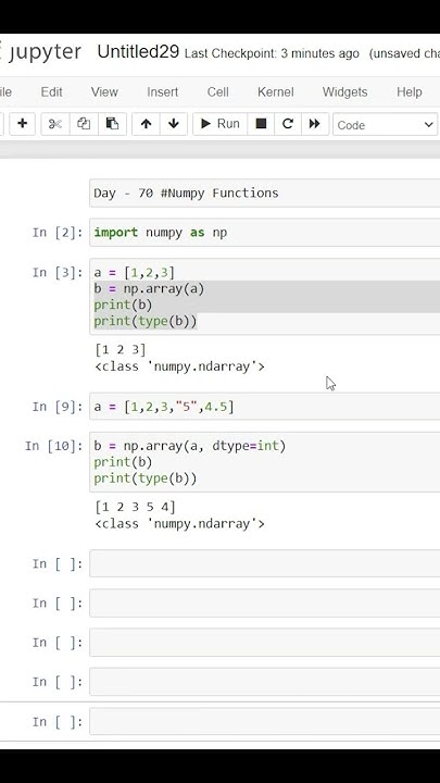Day-70 | Numpy Function | Mechanical to data science #coding #datascience #sql #ml #ai #python ...
