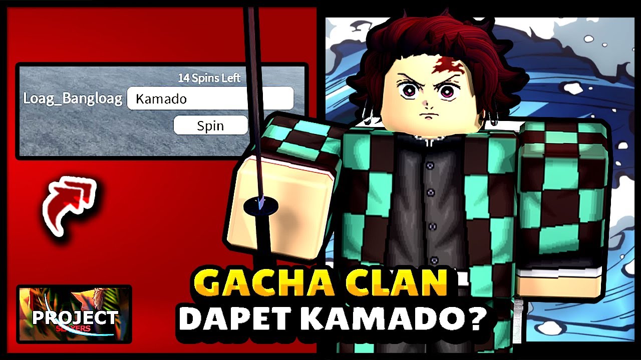 🔴 Gacha 75x Auto Dapet Clan Kamado? | Project Slayers Spinning - YouTube