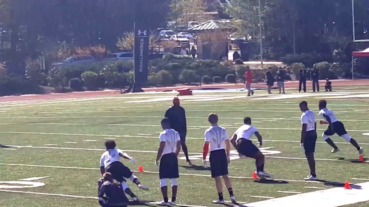 Rory "RJ" Starkey (2018 WR) 2017 Training and Camp Series - YouTube