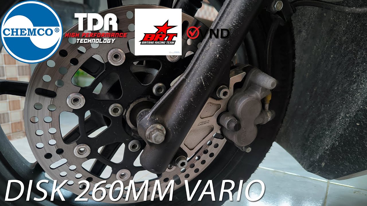 Rekomendasi Disk Brake 260 mm untuk Vario 125/150 - YouTube