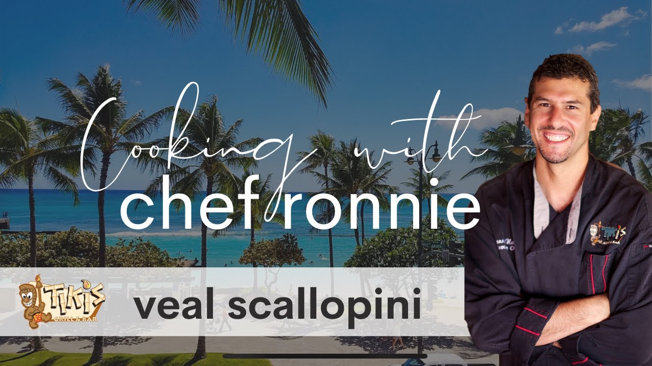 Cooking With Chef Ronnie: Veal Scallopini - YouTube