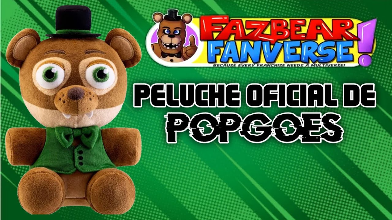 Peluche oficial de Popgoes the weasel | Merch de el Fazbear fanverse ...