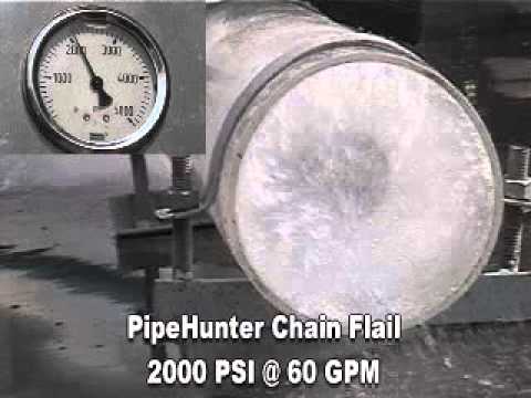 Nozzle Demo - Chain Flail - YouTube
