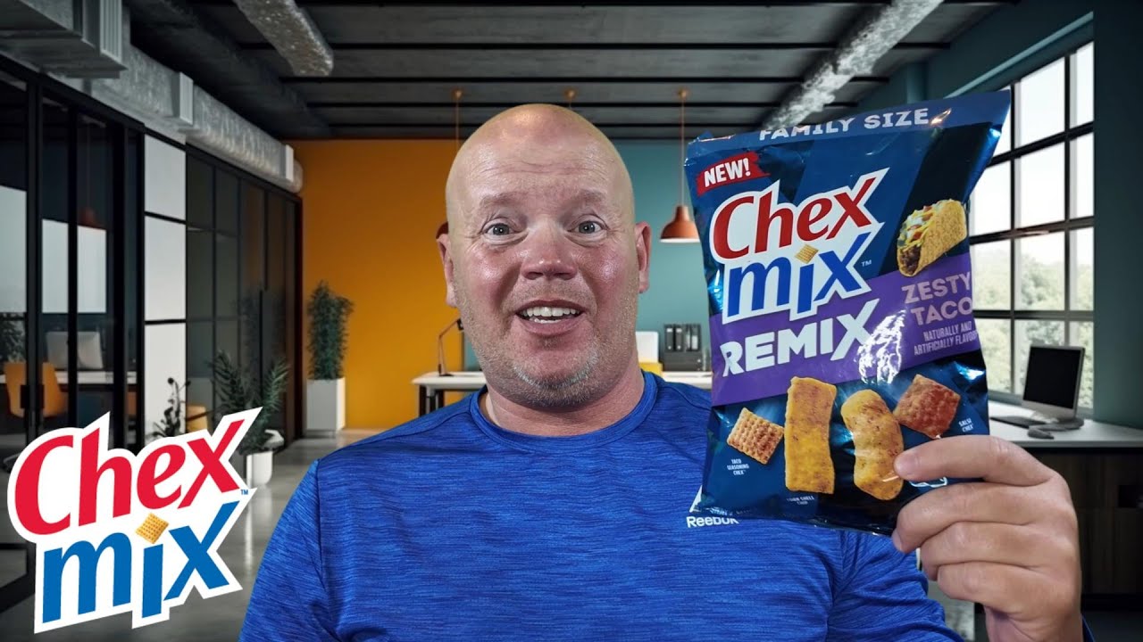 Chex Mix Remix Zesty Taco Review - YouTube