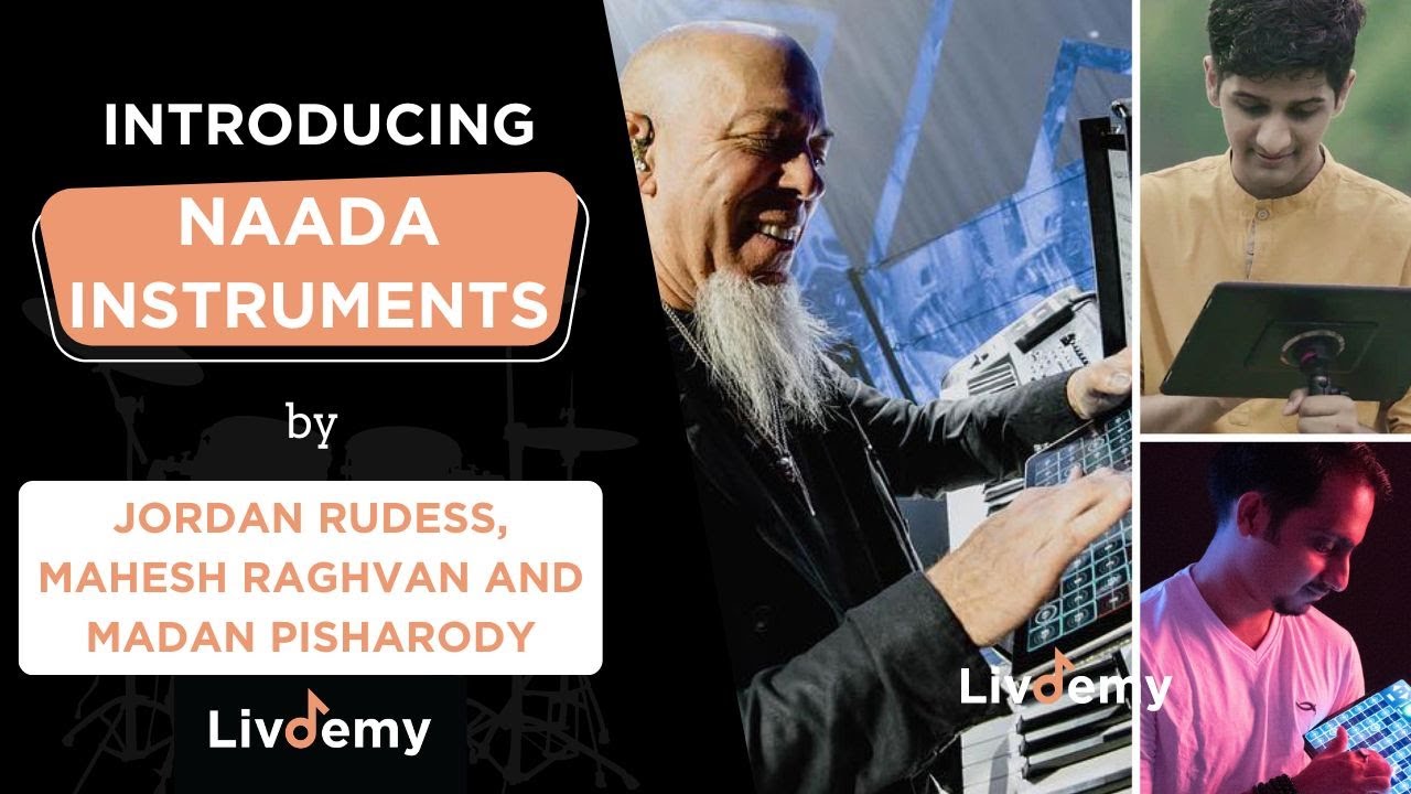 NAADA - New Indian Instruments on GeoShred feat Jordan Rudess, Mahesh ...