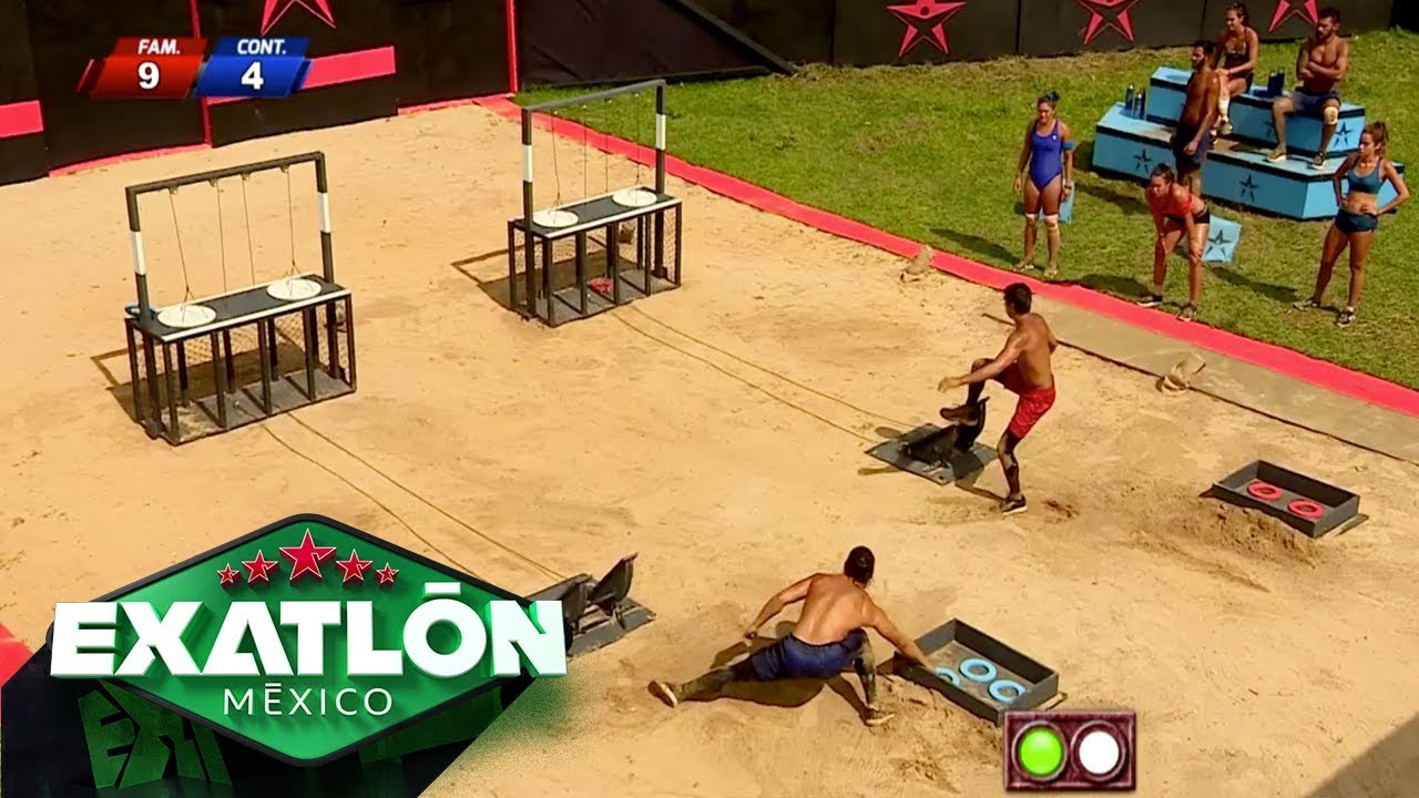 Daniel sólo necesitó 30 segundos para vencer a Ernesto | Exatlón - YouTube