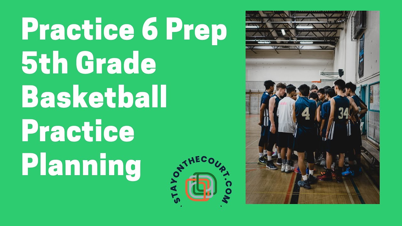 5th Grade Basketball Practice Planning Practice 6 - YouTube