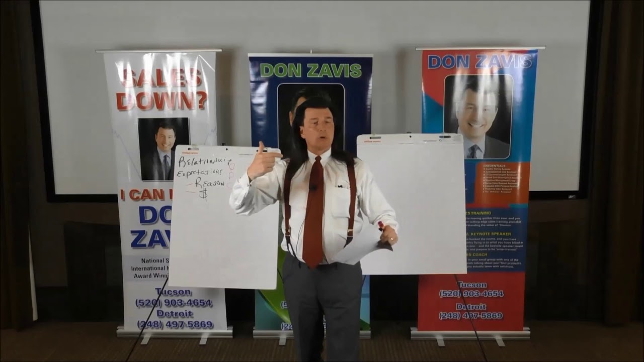 Don Zavis Sales Training-Never Ever Send Your Price Without Being ...