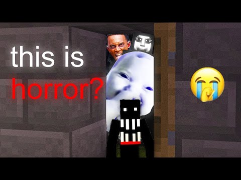 three idiots try to beat minecraft with the WORST horror mods…