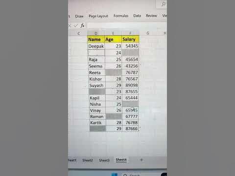 Excel Important Interview Question 🔥 | Excel Shorts ‼️ #shorts #exceltrick #exceltutorial # ...