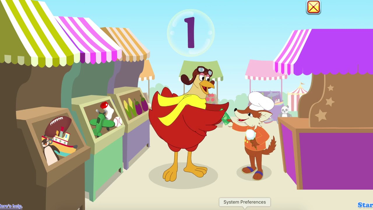 I have 6 dollars Starfall money count for kids - YouTube