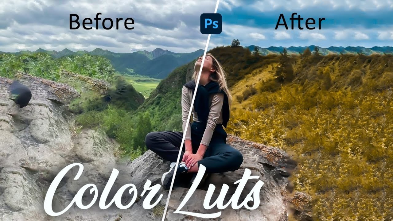 How To Create Colour Luts In Photoshop/ Photoshop Me Color Luts preset ...