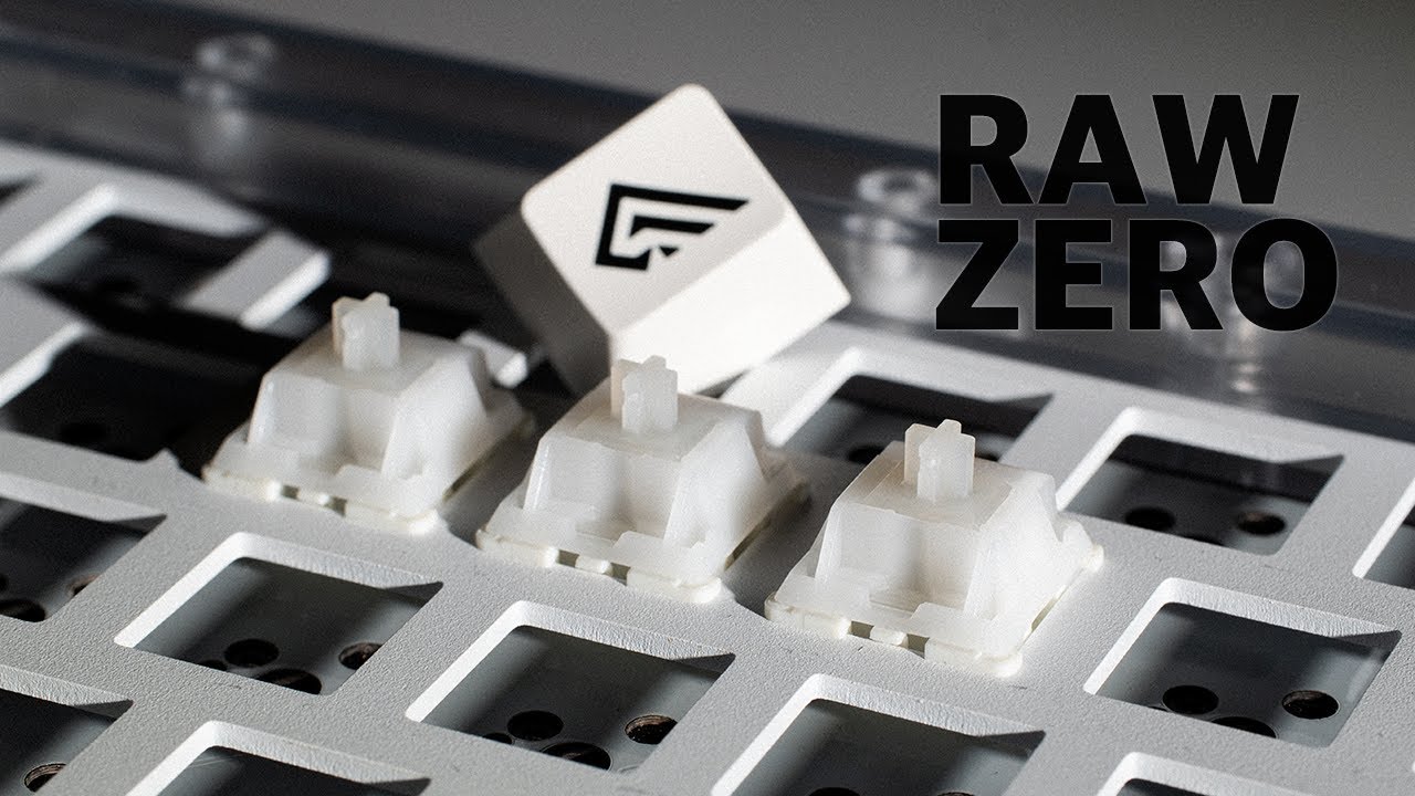 RAW ZERO Switches - YouTube