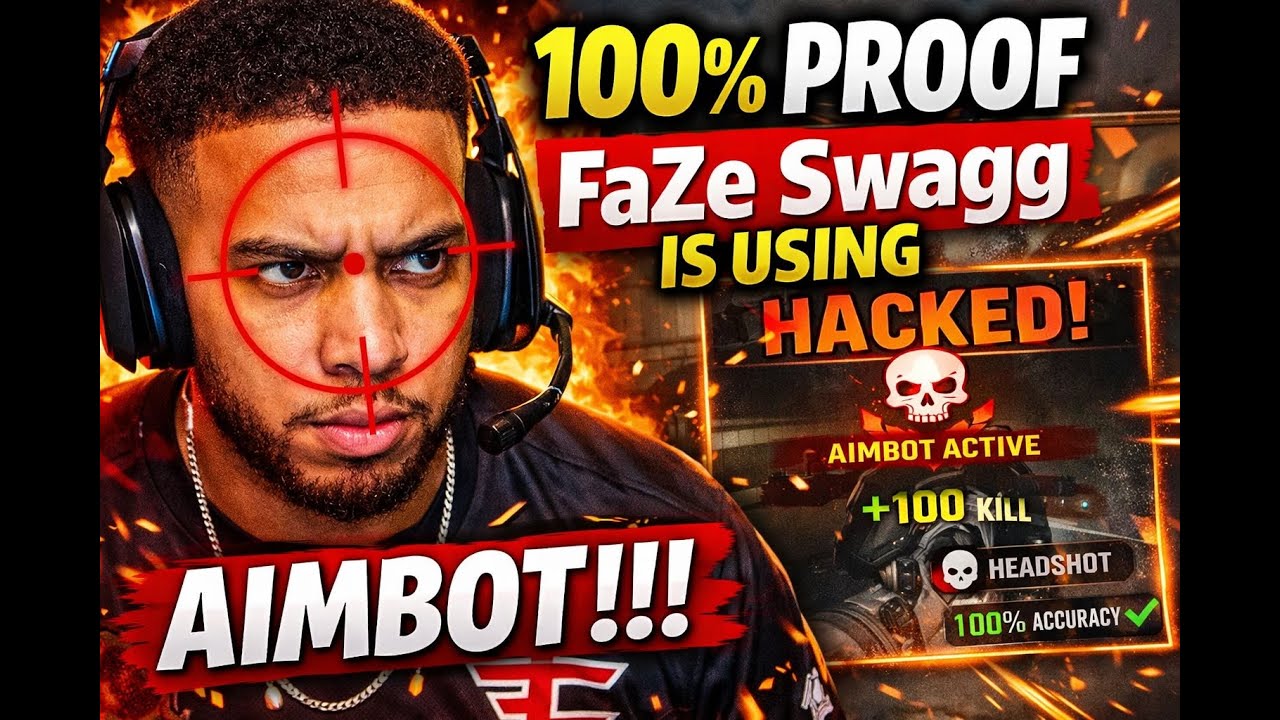 Faze Swagg Using Aimbot. - YouTube