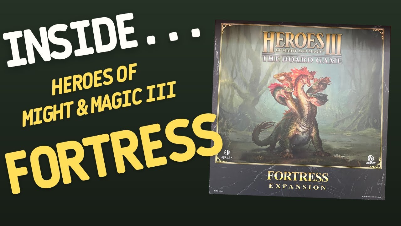 Heroes of Might and Magic III The Board Game - Fortress Expansion ...