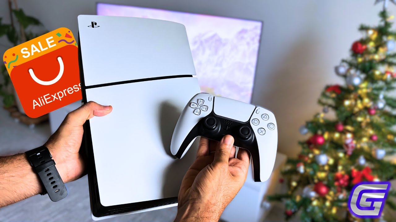 COMPREI UM PS5 NO ALIEXPRESS - É ORIGINAL? - UNBOXING - YouTube