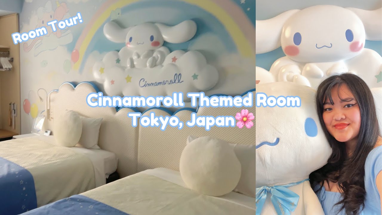 Cinnamoroll Themed Room at a Hotel in Tokyo🍡🌸 | Room Tour at Ours Inn ...