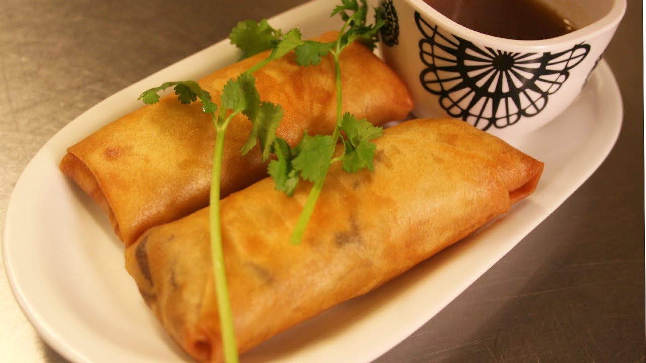 Classic Takeout Spring Rolls - YouTube