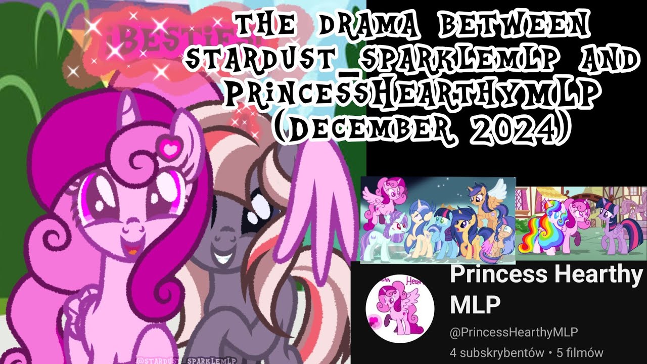 (MLP Speedpaints + Commentary) The drama between stardust_sparklemlp ...