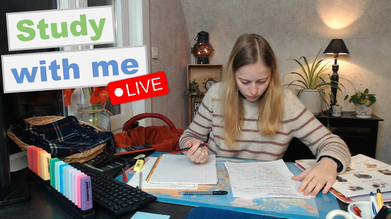 Study with me 3 HOURS live | 💪Last hours before exam | 50/10 Pomodoro ...