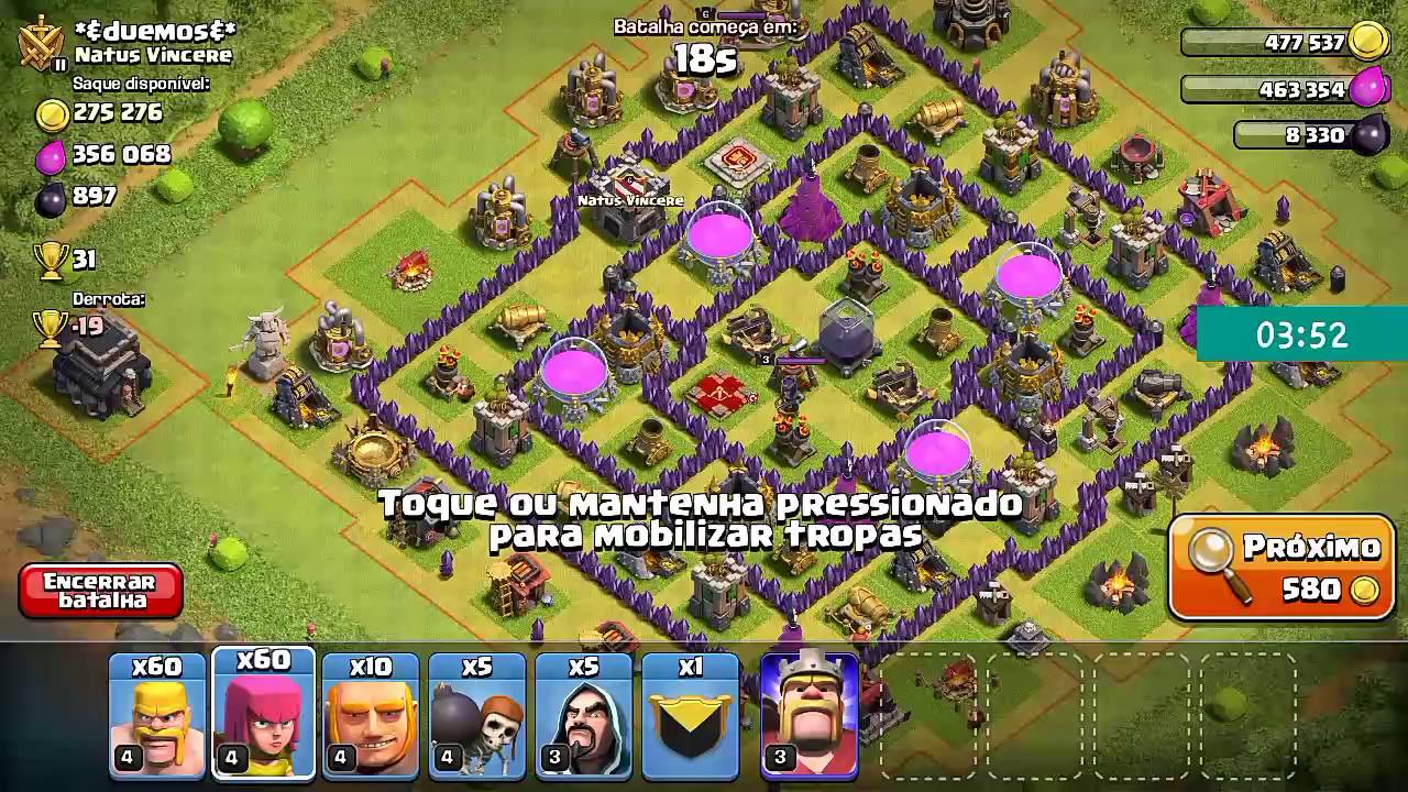 Gameplay: clash of clãs - YouTube