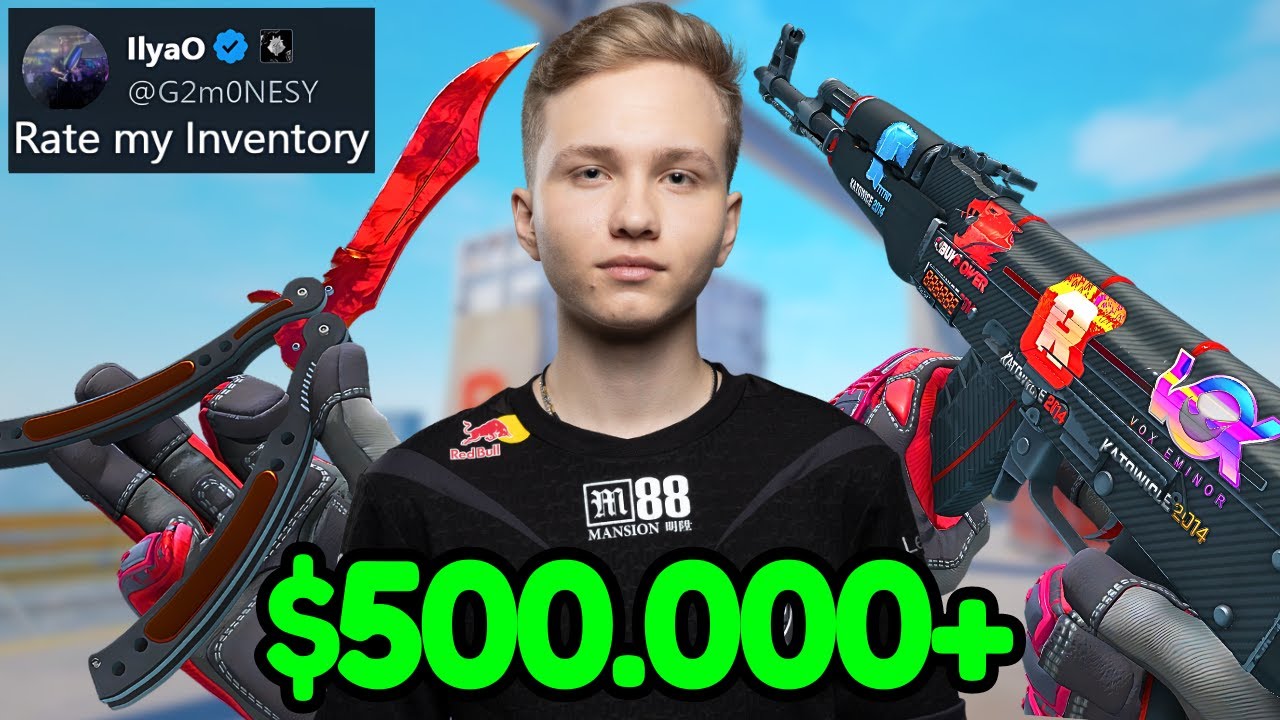 m0NESY CS2 Inventory Before the Shanghai Major (BEST Pro Player ...
