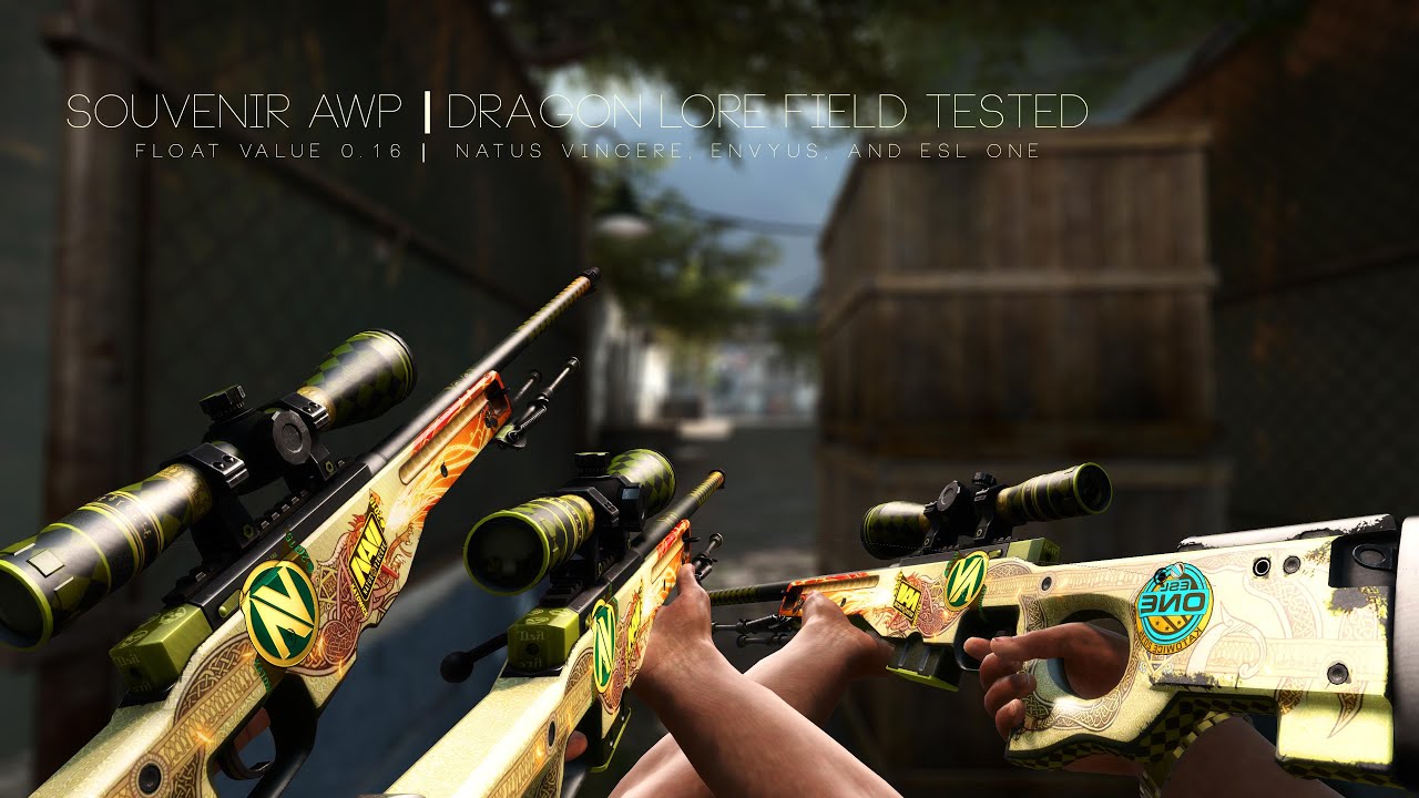 Souvenir AWP | Dragon Lore FT Showcase - YouTube