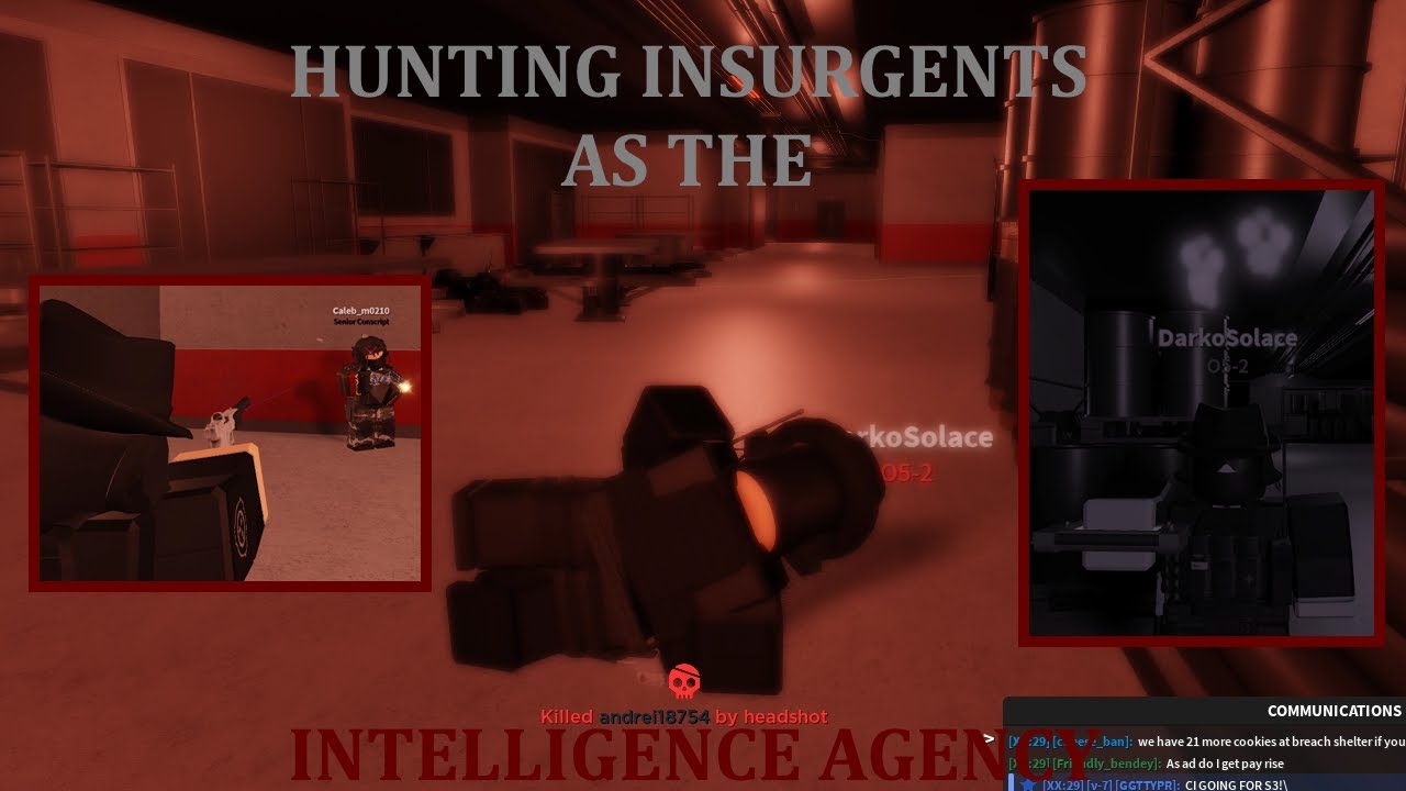 [SCP: Roleplay] Hunting Insurgents as the Intelligence Agency! - YouTube