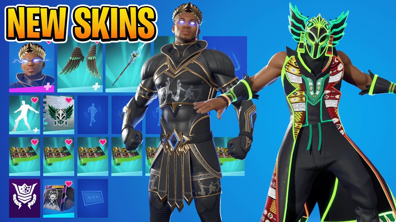 *NEW* Giannis ICON Skin Showcase! (Fortnite) - YouTube