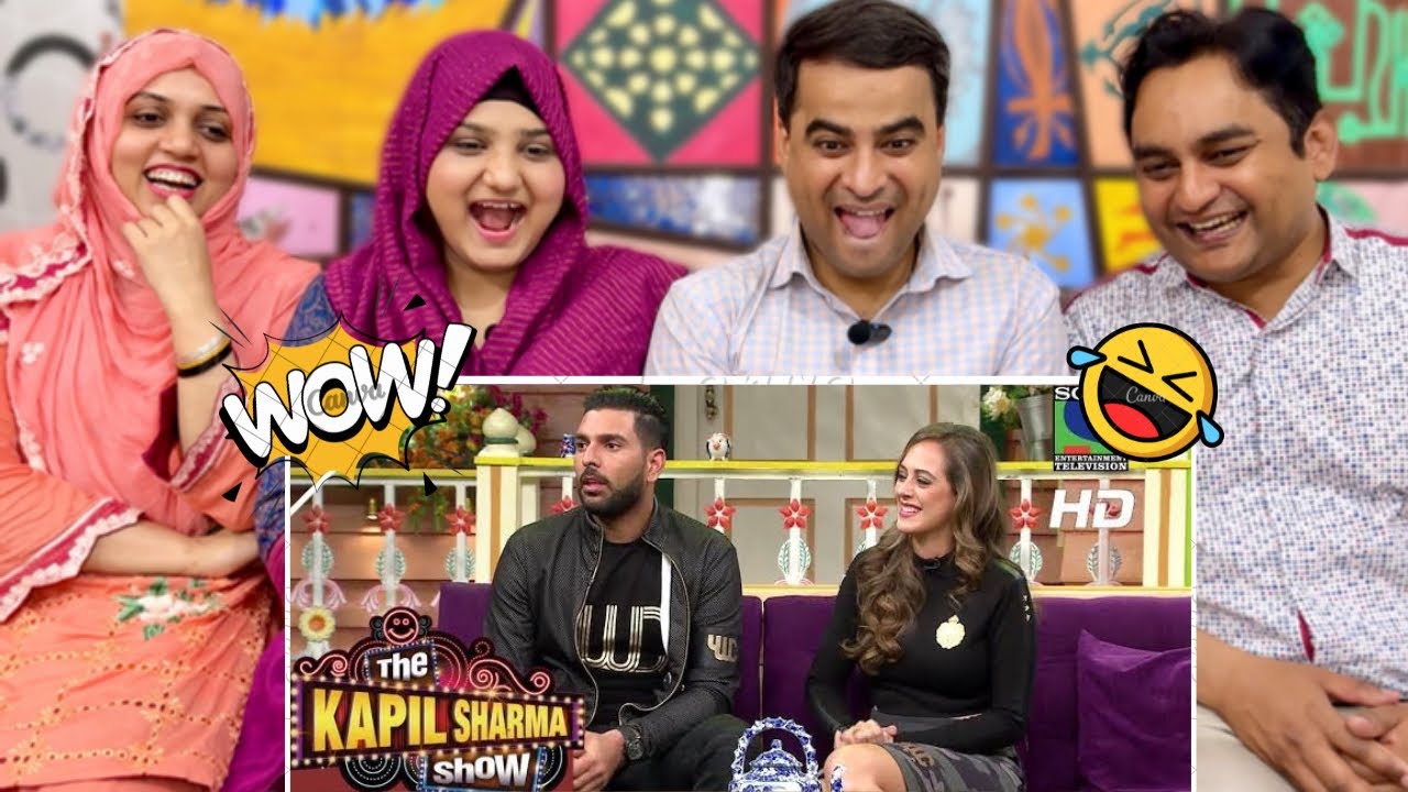Yuvraj Singh And His Fiance Hazel Keech In The Kapil Sharma Show ...