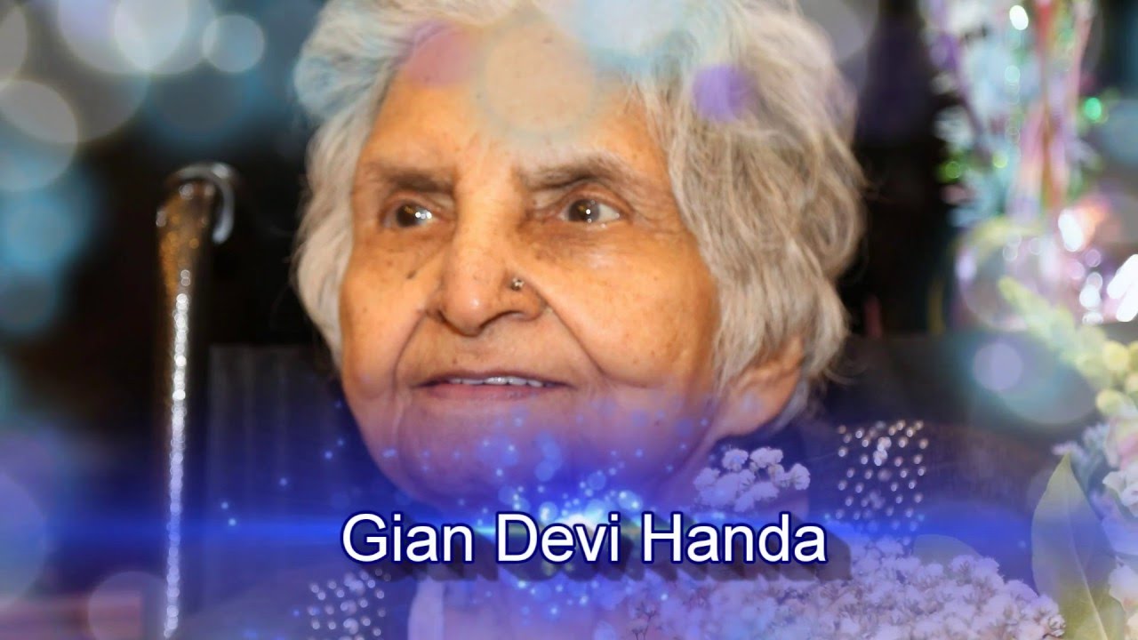 Gyan Ki Devi - Gian Devi 100th Bday - YouTube