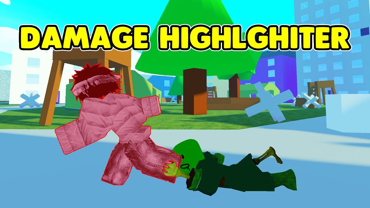How to make a DAMAGE HIGHLIGHTER - Roblox Studio - YouTube
