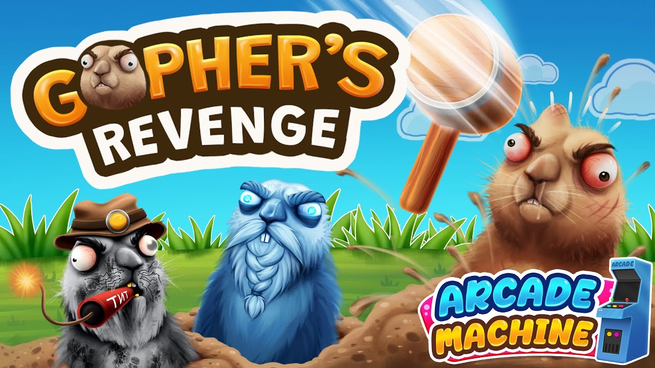 Arcade Machine: Gopher's Revenge | Official Gameplay Trailer | Nintendo ...