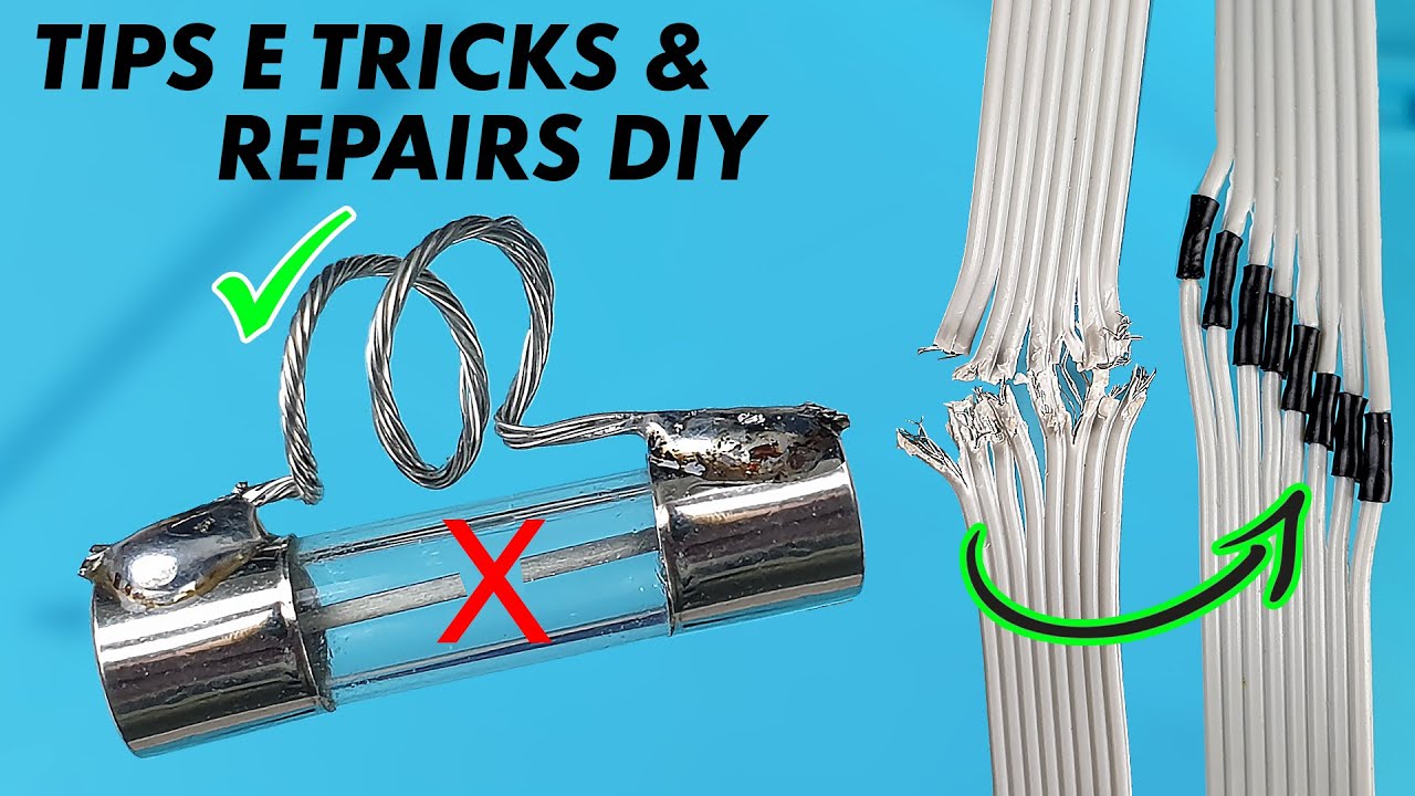 TOP Tips & Tricks to TINNING and REPAIRS DIY - YouTube