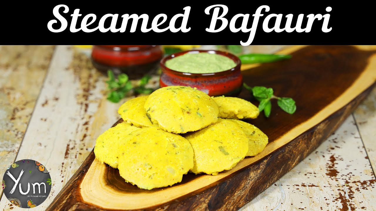 Steamed Bafauri - YouTube