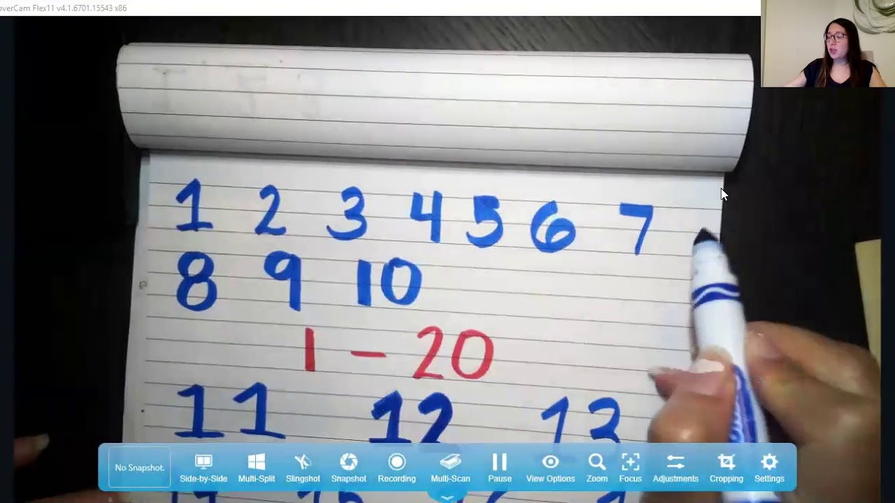 Counting Numbers 1-15 - YouTube