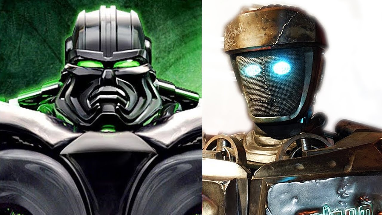 REAL STEEL WRB Zeus VS Atom & Metro & Blacktop & Gridlock & Blockbuster ...