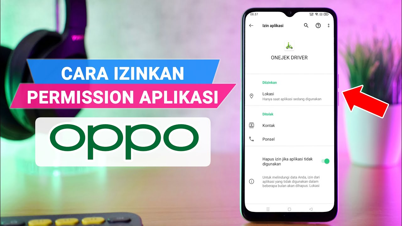 Cara Setting Izinkan Permission Aplikasi OPPO - YouTube