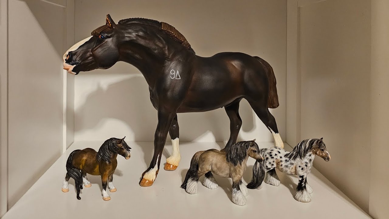 Breyer Unboxing - Three Custom G1 Drafter Stablemates and One ...