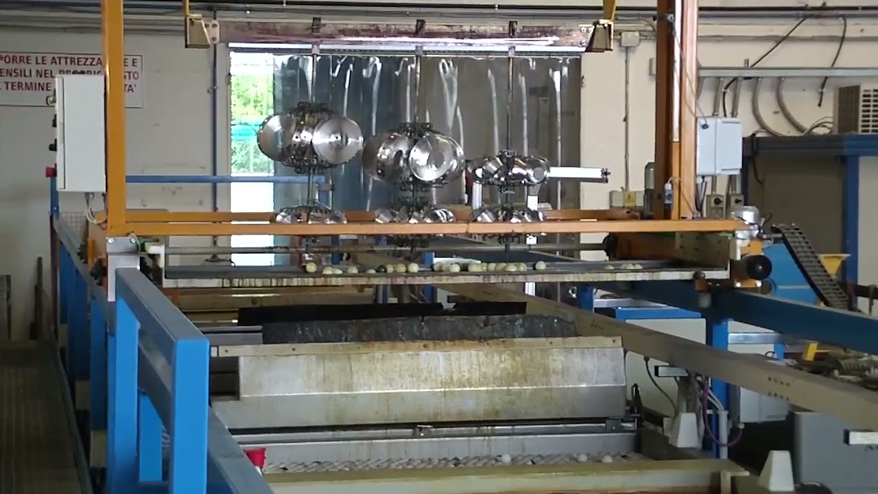 Proses chrome plating rack - YouTube