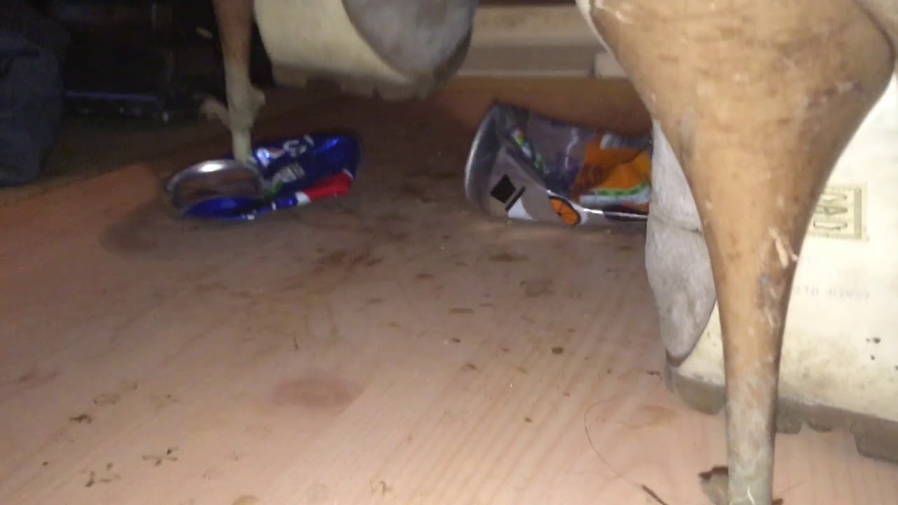 Spike heel boots can crush - YouTube