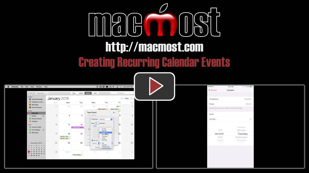 Creating Recurring Calendar Events 1158 YouTube creating-recurring-calendar-events-1158-youtube