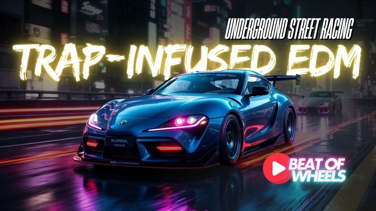 🔥 TRAP INFUSED EDM Toyota Supra MK4 x Underground Street Racing 🎶 - YouTube