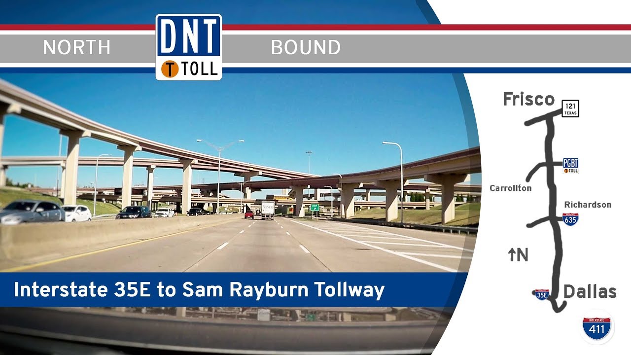 Dallas North Tollway - Interstate 35E - Texas Highway 121 - Texas ...