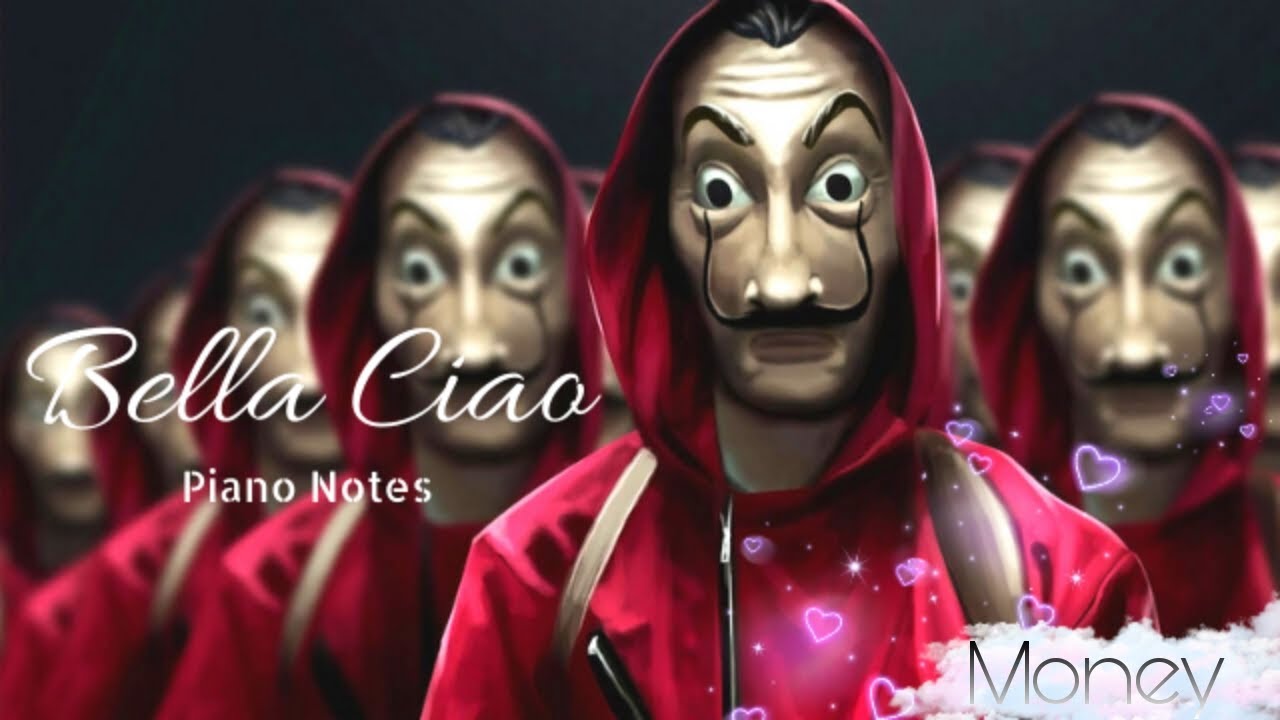 Bella Ciao Song On Mobile Piano (La Casa De Papel) || Money Heist Song ...