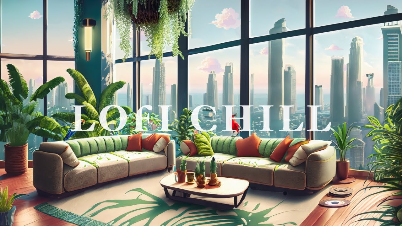 Above the clouds [Lofi / chill] beats to study/work/relax - YouTube