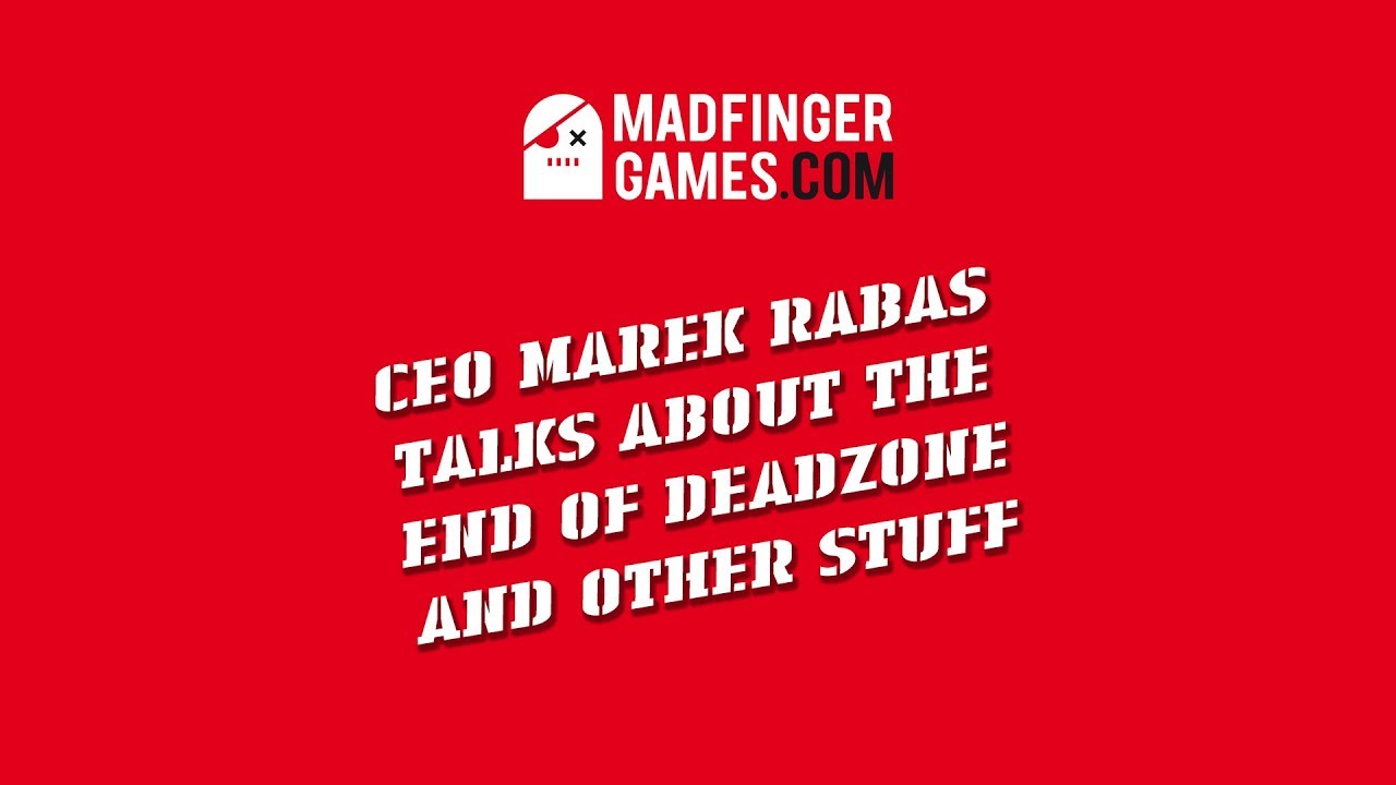 Madfinger CEO Marek Rabas talks about the end of Shadowgun Deadzone ...