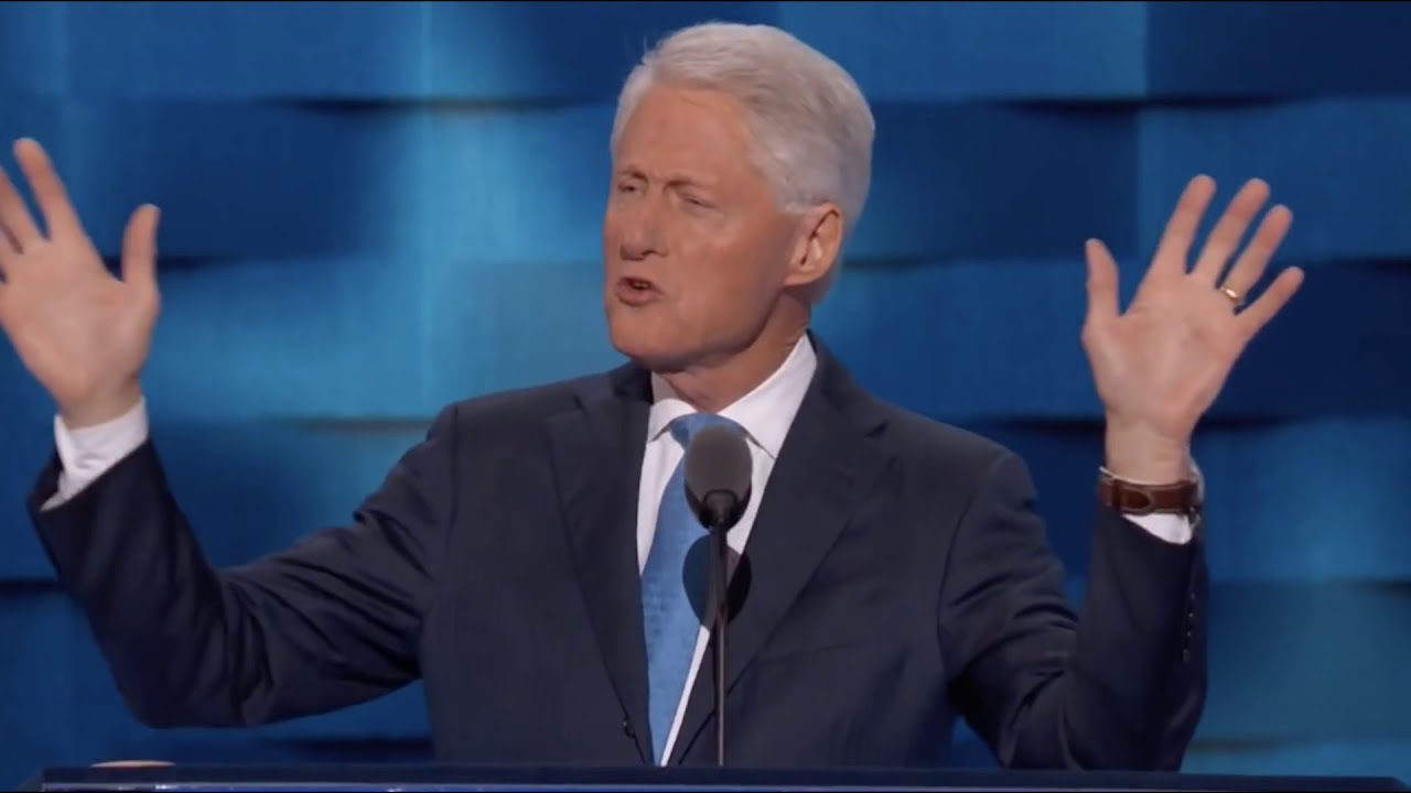 Bill Clinton's Full 2016 Democratic National Convention Speech - YouTube